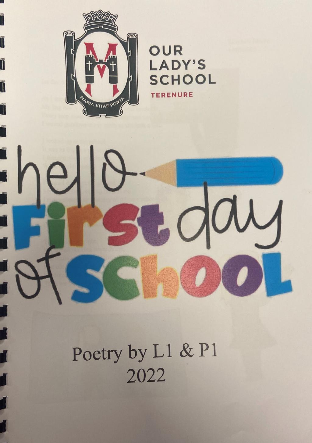 1st Year Poetry Book | Our Lady's School