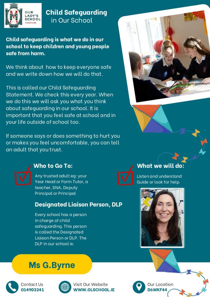 Child Safeguarding Statement 2025 - Student Version | Our Lady's School