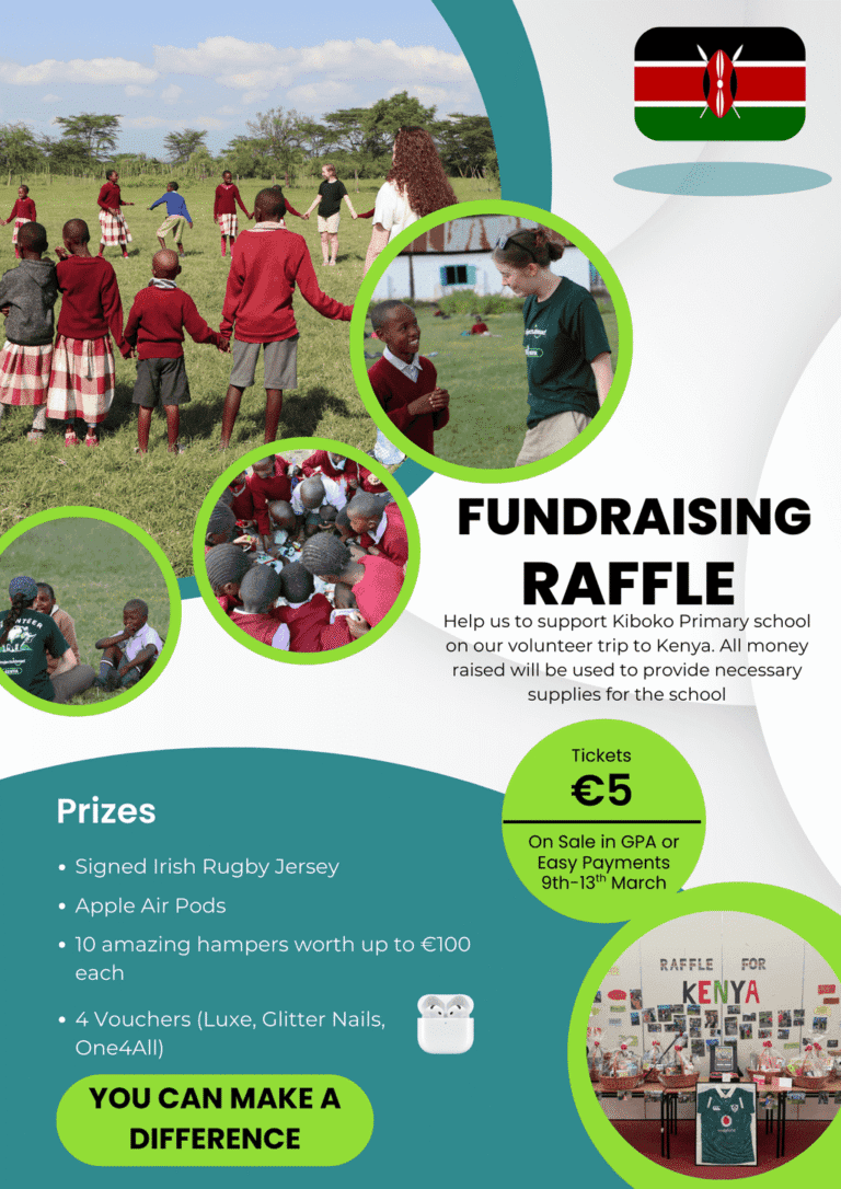 Support our TY & 5th Year Raffle for Kiboko Primary School, Kenya ...